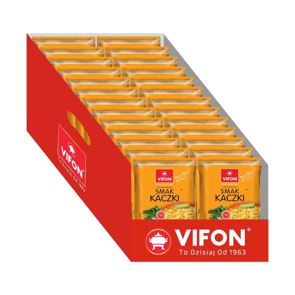 Karton 24 sztuki - Smak kaczki Vifon 70g | Harmonia Smaków